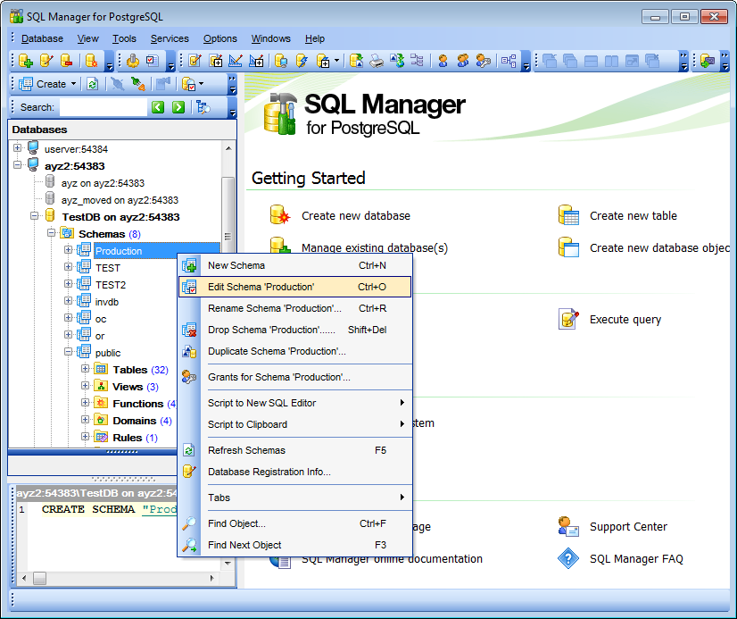 Online Documentation For Sql Manager For Postgresql Sqlmanager